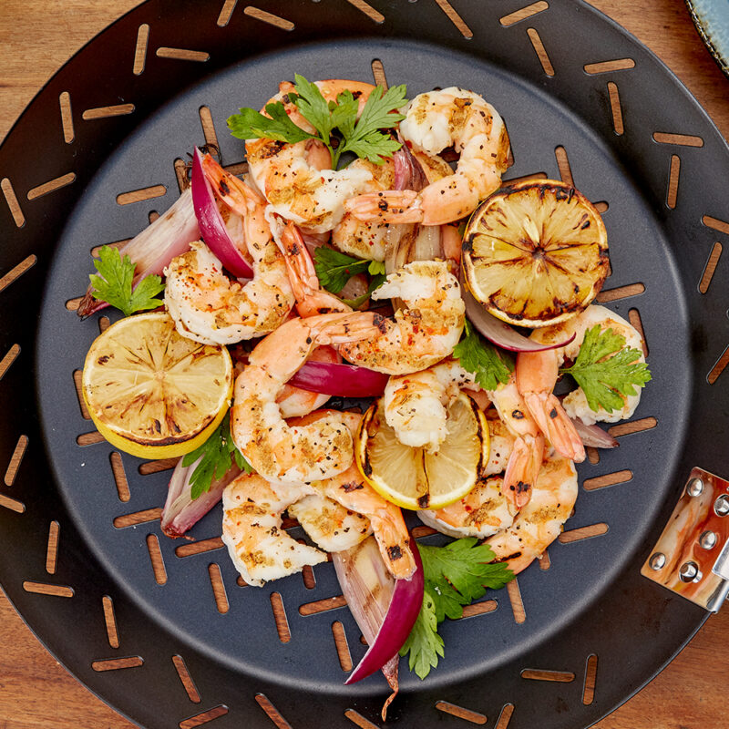 Grilled Lemon Garlic Shrimp - Mr. Bar-B-Q